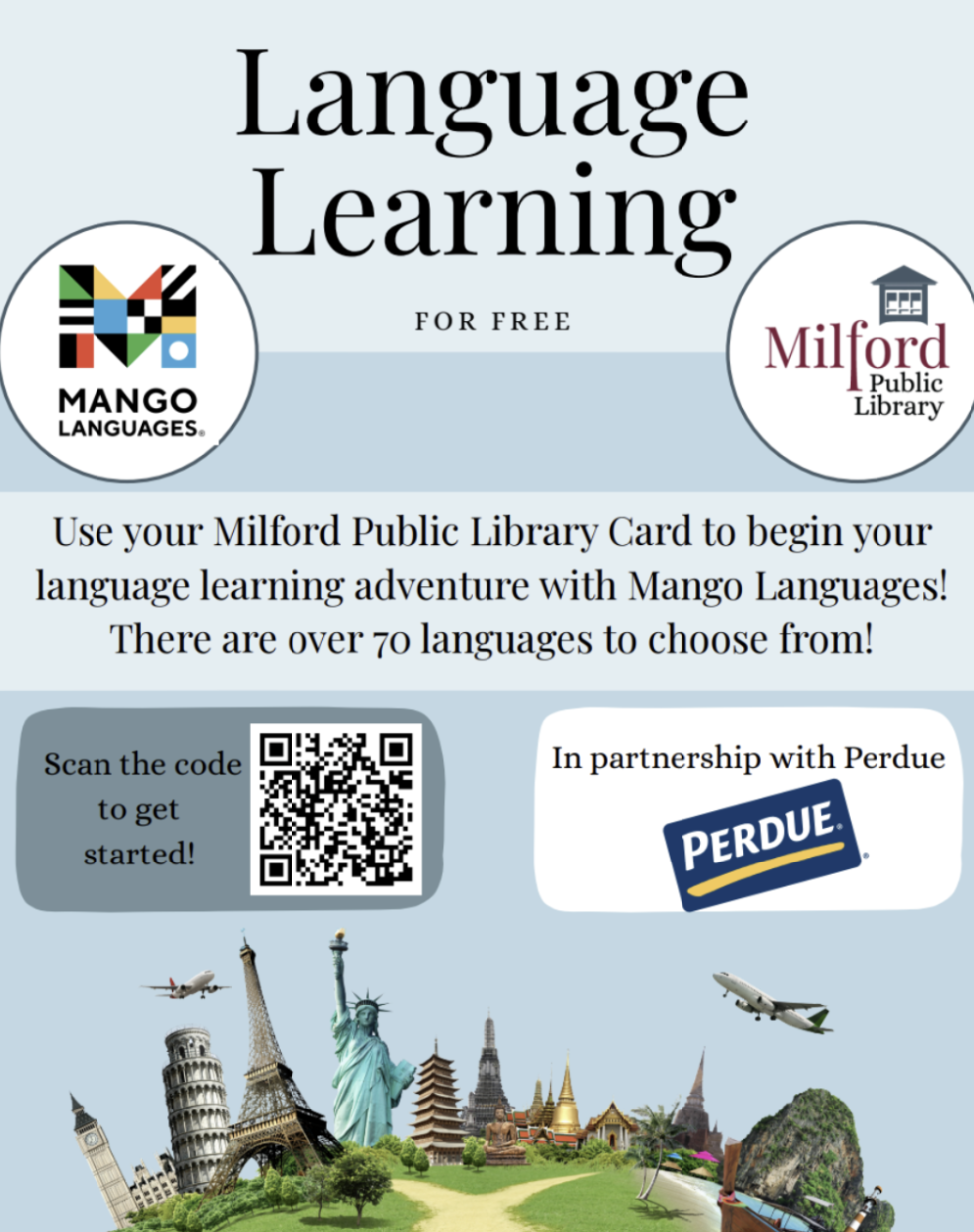 Free Language Learning Through Milford Library - Milford LIVE! - Local ...
